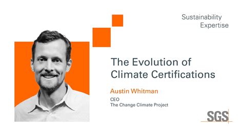 The Evolution Of Climate Certifications Interview With Austin Whitman