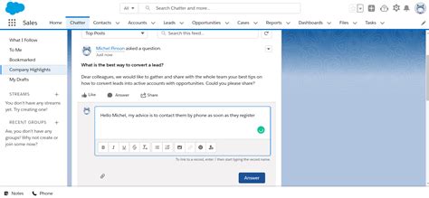 Salesforce Lightning How To Use Chatter And Why