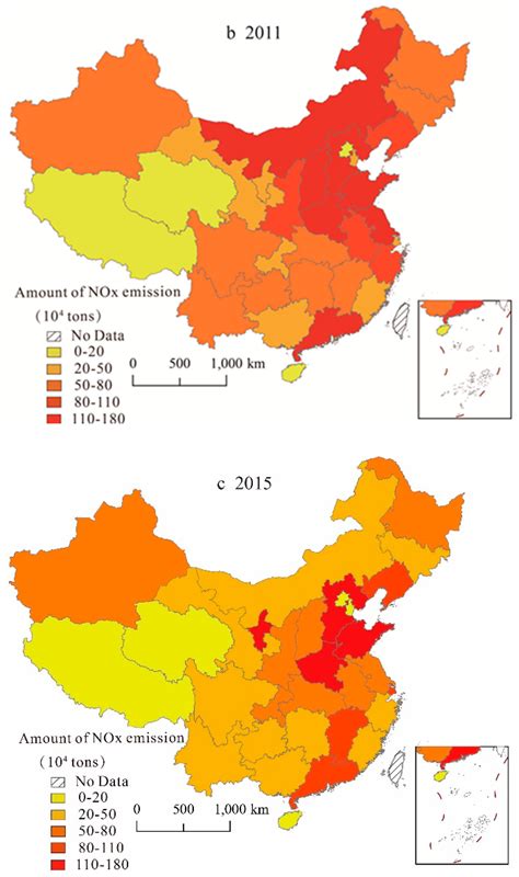 The Spatial Temporal Characteristics And Influential Factors Of Nox Emissions In China A