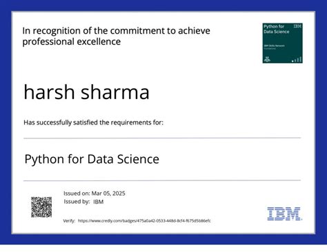 Python Datascience Machinelearning Ibm Certification