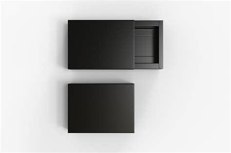 브랜딩 프리젠 테이션을위한 빈 슬라이딩 서랍 상자 3d 렌더링 그림입니다 상자에 대한 스톡 사진 및 기타 이미지 상자 형판 호화로움 Istock