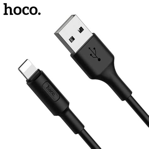 HOCO USB Cable For IPhone X S Plus Fast Charging Cable Phone USB Data Cable For Apple