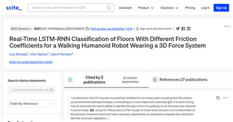 Real Time Lstm Rnn Classification Of Floors With Different Friction
