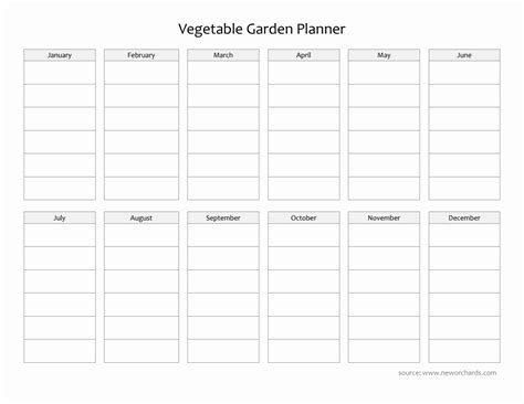 Free Gardening Templates Pdf Word Excel