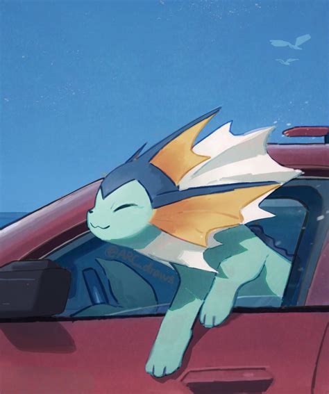 Vaporeon Pokemon Drawn By Arc Draws Danbooru