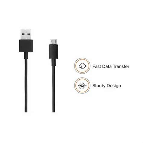 Black Mi Micro Cm Usb Cable At Rs Piece In Guntur Id
