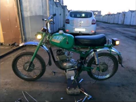 Карпаты Спорт с двигателем Минск М1М. Карбюратор PWK (ПВК) 26. Первый ...