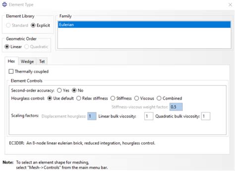 coupled eulerian lagrangian full guide abaqus simiulation