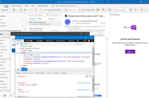 How To Debug Office Add Ins That Use The Edge Web Browser Control Cameron Dwyer