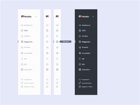 ERP Navigation Design On Behance ERP Navigation Design On Behance