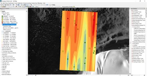 Arcmap Arcgis Idw Interpolation Elongated Geographic Information