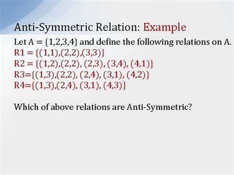 Discrete Mathematics Lecture12 Inverse Of A Relation Let