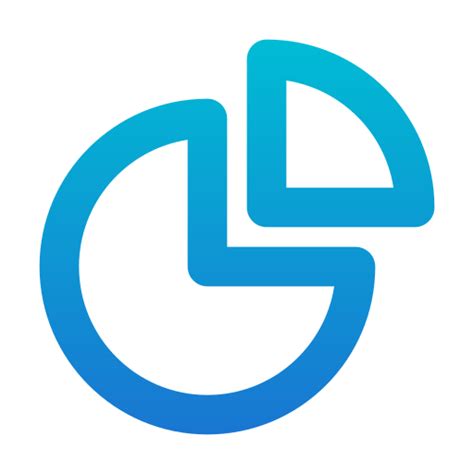 Pie Chart Generic Gradient Icon