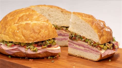 New Orleans Muffuletta Sandwich Recipe