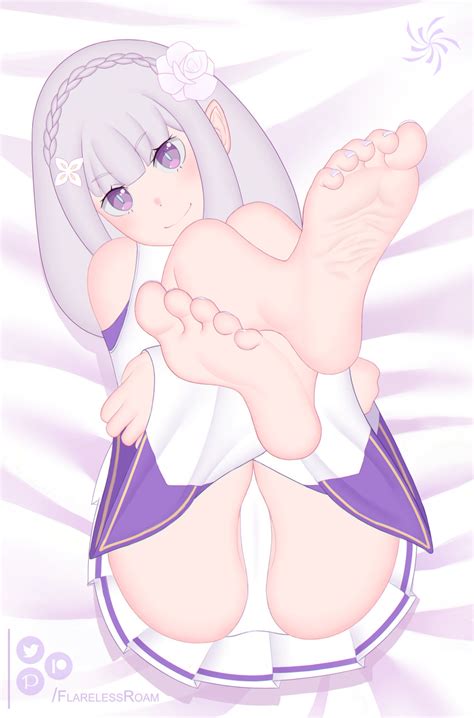 Rule 34 1girls Bed Bed Sheet Dakimakura Dakimakura Design Elf Ears