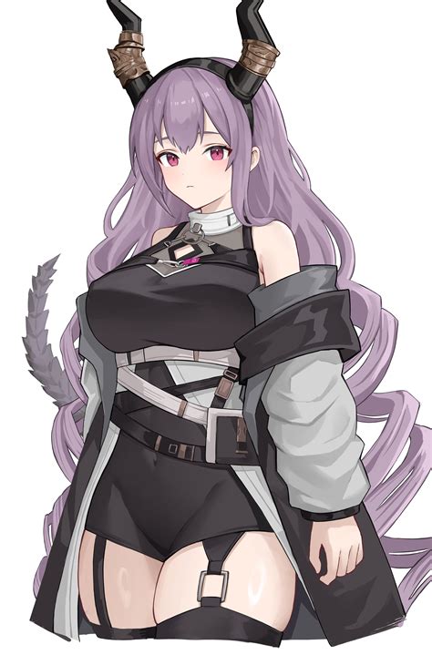 Typhon Arknights Drawn By Rainrain8649 Danbooru