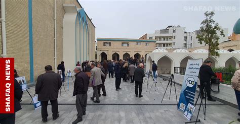 صور معرض فني في الجامع الكبير بالسليمانية للتخلي عن التعليقات