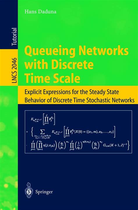 Queueing Networks With Discrete Time Scale Explicit Expressions For The Steady