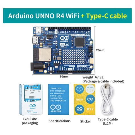 Arduino UNO R Development Board Atmega P Chip Microcontroller