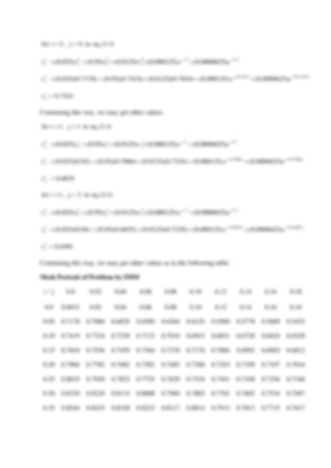 Solution Numerical Solution Of Non Linear Burgess And Burgers Equation By Finite Difference