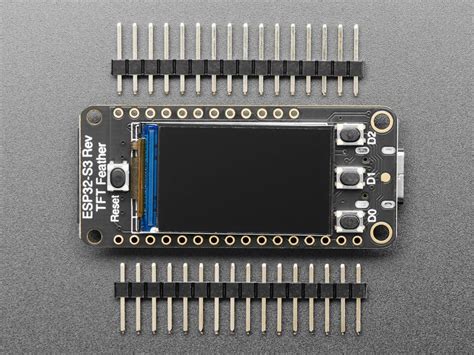 Adafruit Esp32 S3 Reverse Tft Feather [4mb Flash 2mb Psram Stemma Qt] Id 5691 Adafruit