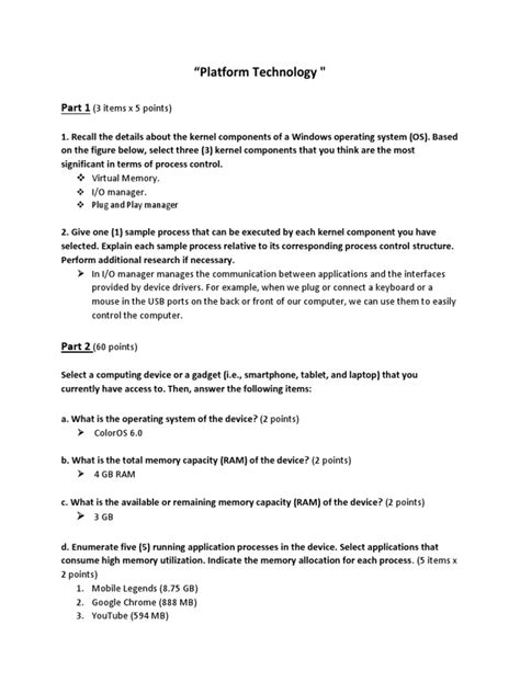 02 task performance 1 in platform technology pdf operating system usb