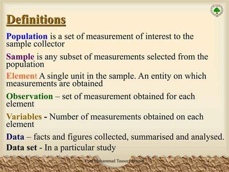 Introduction To Biostatistics Ppt