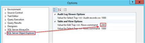 Sql Serverで上位200行以上を編集したい場合の方法 Macruby