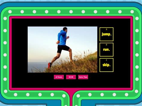 Actions Unit 9 Team Together 1 Gameshow Quiz