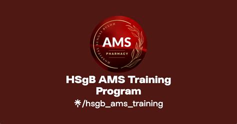 Hsgb Ams Training Program Linktree