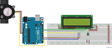 Measuring Water Flow Rate And Volume Using Arduino And A Flow Sensor Electronics