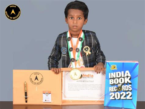 kavinraj s appreciation india book of records