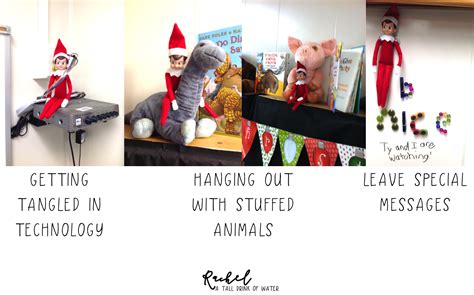 20 Elf On The Shelf Classroom Ideas Ms Rachel Vincent Elf Letters