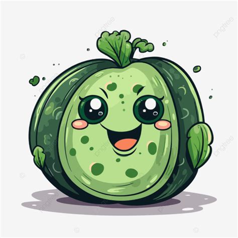 눈과 미소 만화와 귀여운 오이 캐릭터 Zuchini 클립 아트 벡터 호박 클립 아트 만화 Png 일러스트 및 벡터 에 대한 무료 다운로드 Pngtree