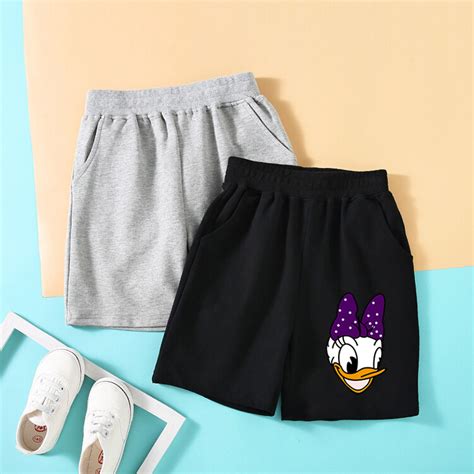 กางเกงเด็กกีฬาขาสั้นรุ่นมีกระเป๋าเอวยาวยืดใส่สบายได้ทั้งเด็กชายและเด็กหญิงf92 Ma Shop Thaipick