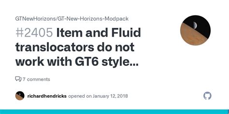 Item And Fluid Translocators Do Not Work With GT6 Style Pipes Issue 2405 GTNewHorizons GT