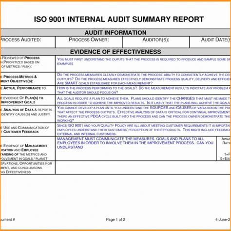 Download Iso Internal Audit Checklist Xls Vilorama