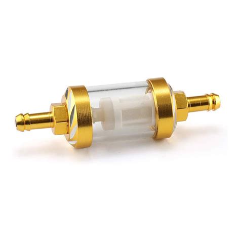 516 Inline Glass Fuel Filter Gold
