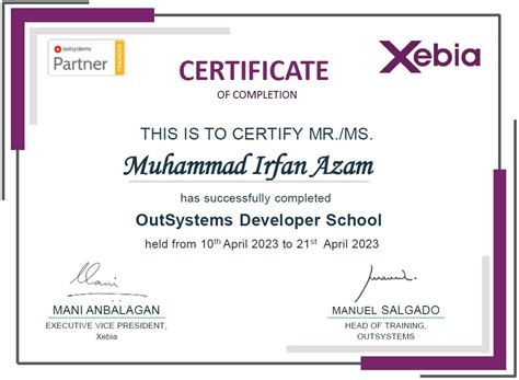 muhammad irfan azam on linkedin outsystems outsystemsdeveloper lowcodenocode