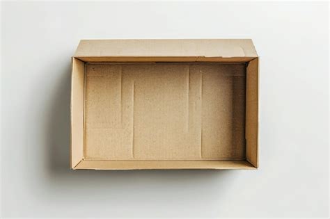 EcoFriendly Stackable Cardboard Storage Boxes In Minimal Packaging Design Premium AI Generated