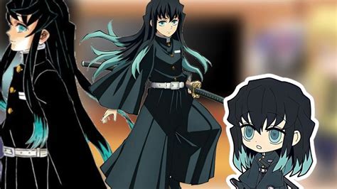 💖 реакция новых хашир на старых не всех муичиро токито 💖 Youtube