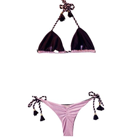 Garota De Luxo Pink Blush Brazilian String Bikini