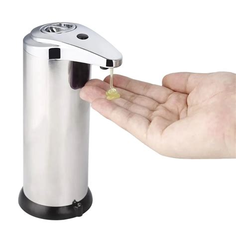 Automatic Soap Dispenser 280ml Stainless Steel Ir Sensor Touchless