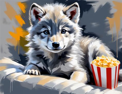 Gray Wolfs Movie Time Stable Diffusion Online