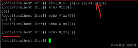 Shell脚本之数组shell 定义数组 Csdn博客