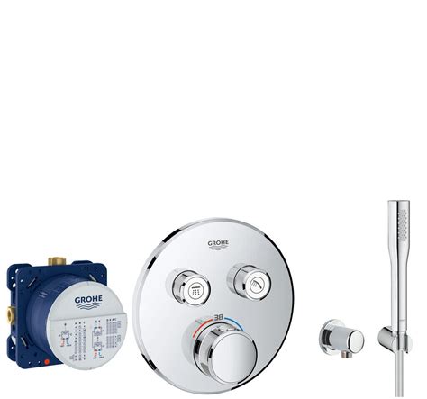 Grohe Smartcontrol Thermostat rund Unterputz