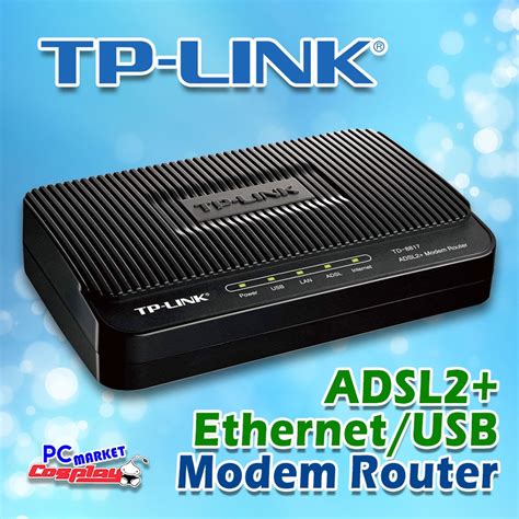 Tp Link Td 8817 Adsl2 Ethernet Usb Modem Router New Shopee Malaysia