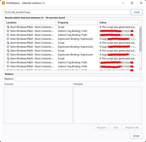 Findreplace Function Is Not Working Well After Upgrade Into 8127