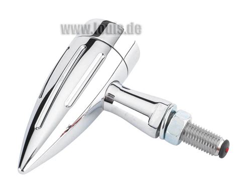 Louis LED TURN SIGNAL CUSTOM CHROME 12V 1 1W