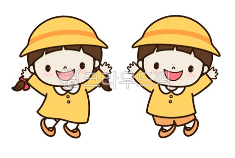 유치원 어린이집 어린이일러스트 어린이캐릭터 유치원생 사진 이미지 일러스트 캘리그라피 Pepper83작가